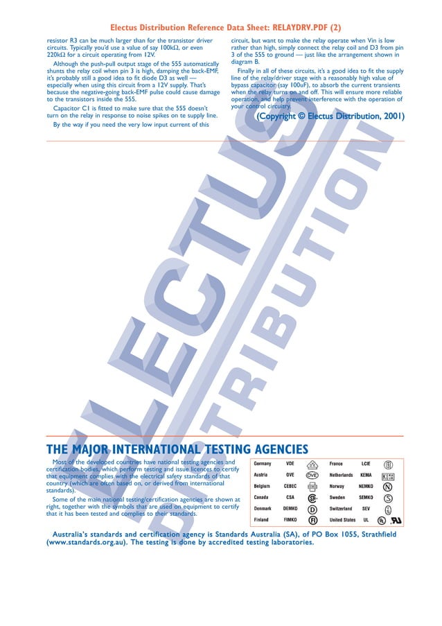 Relay driver basic | PDF | Computer Networking | Computing