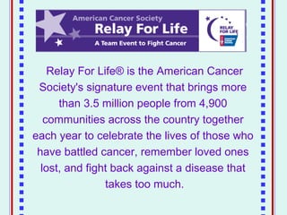 Relayfor Life | PPT