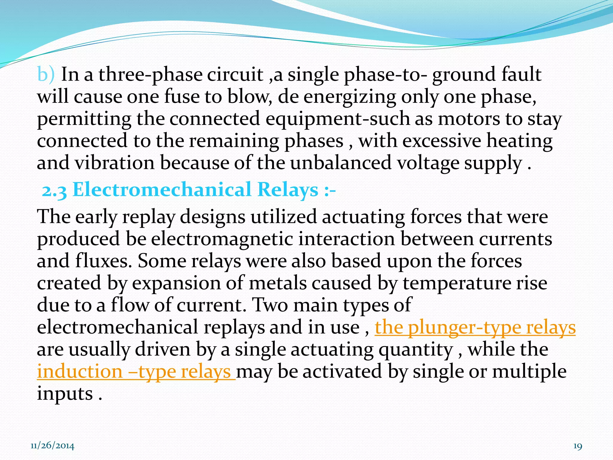 Relay operation principles | PPTX | Physics | Science