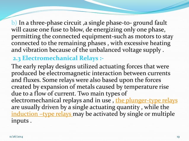 Relay operation principles | PPTX | Physics | Science