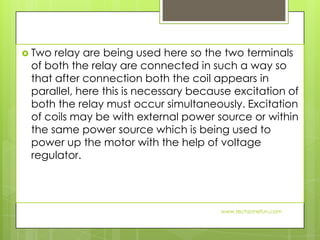 Relay pin configuration | PPTX | Computer Networking | Computing