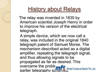 Relays | PPTX
