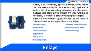 Relays in industry and home aplycations | PPT | Free Download