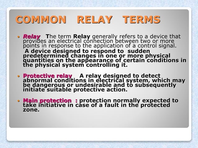 Relays and its types - complete guide | PPTX | Physics | Science