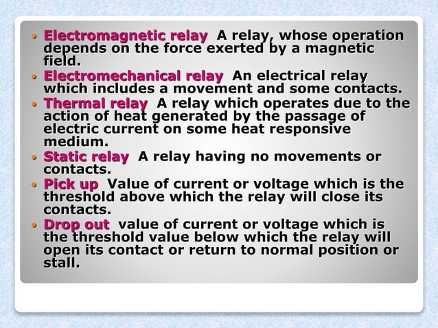 Relays and its types - complete guide | PPTX | Physics | Science