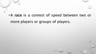 Relays and Races | PPTX