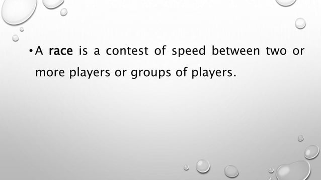 Relays and Races | PPTX | Racing Video Games | Video Game Genres