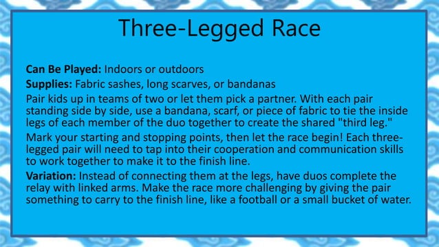 Relays and Races | PPTX