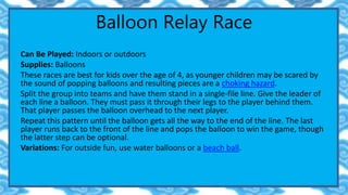 Relays and Races | PPTX