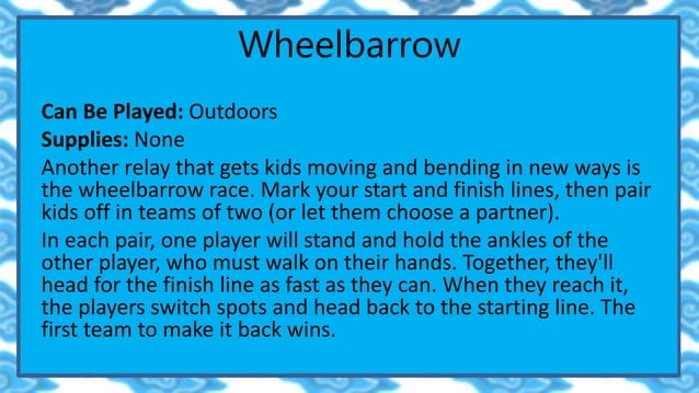 Relays and Races | PPTX