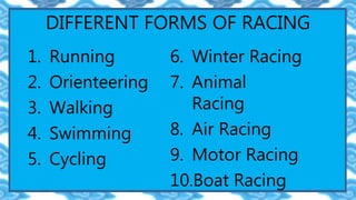 Relays and Races | PPTX