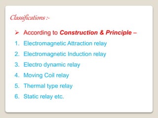 relay-distance relay basics | PPTX
