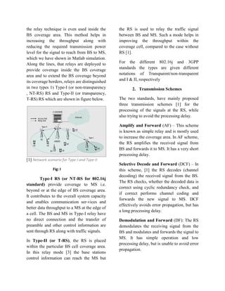Relay technologies for wi max and lte | PDF