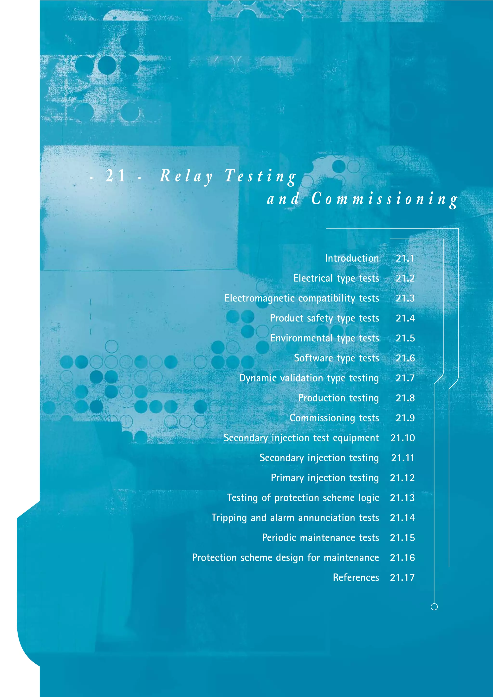 Relay testing procedure | PDF