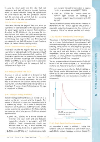 Relay testing procedure | PDF