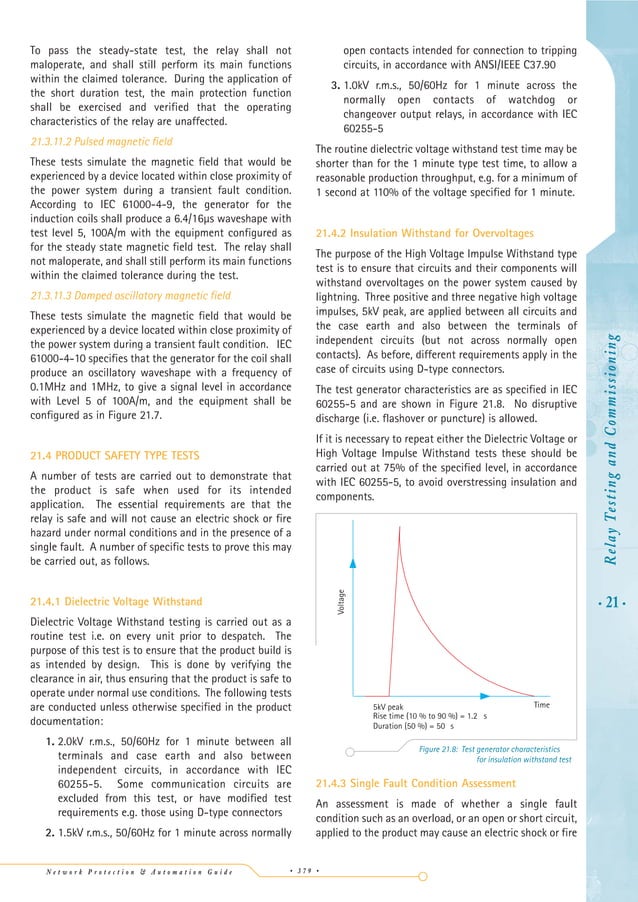 Relay testing procedure | PDF