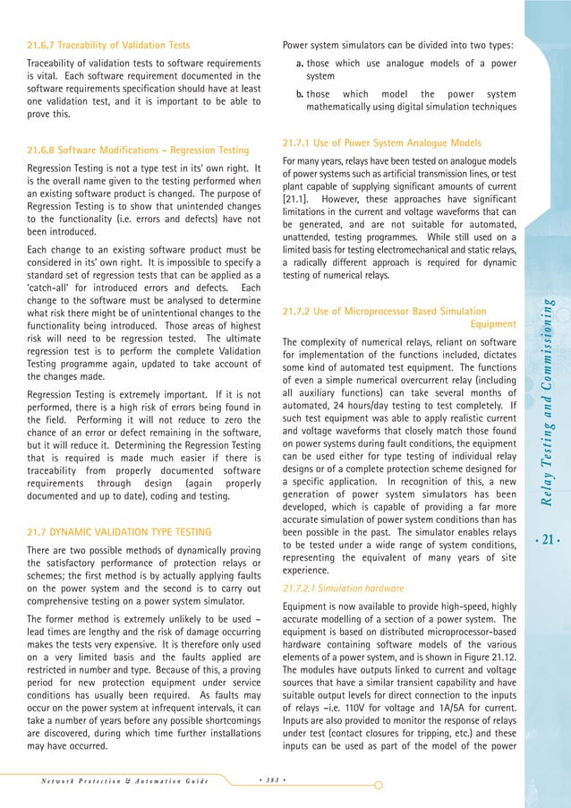 Relay testing procedure | PDF