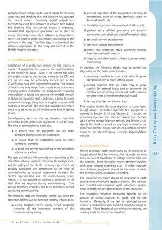 Relay testing procedure | PDF
