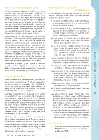 Relay testing procedure | PDF