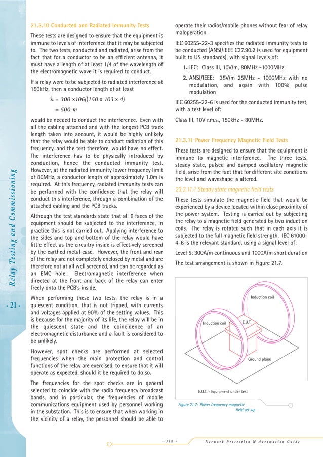 Relay testing procedure | PDF