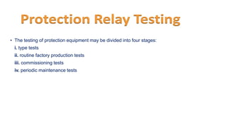 Relay testing............................. | PPTX