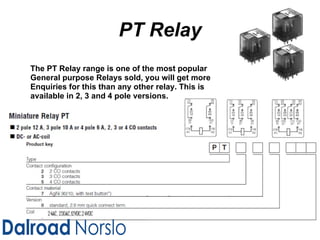 Dalroad Norslo - Industrial Equipment - Relay training level 1 - Tyco ...
