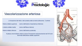 Relazione1 patologia emorroidaria | PPTX