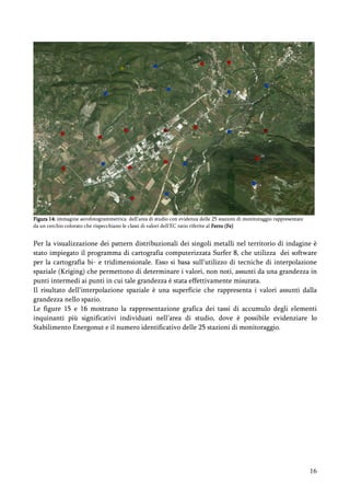 Relazione finale piano di monitoraggio | PDF