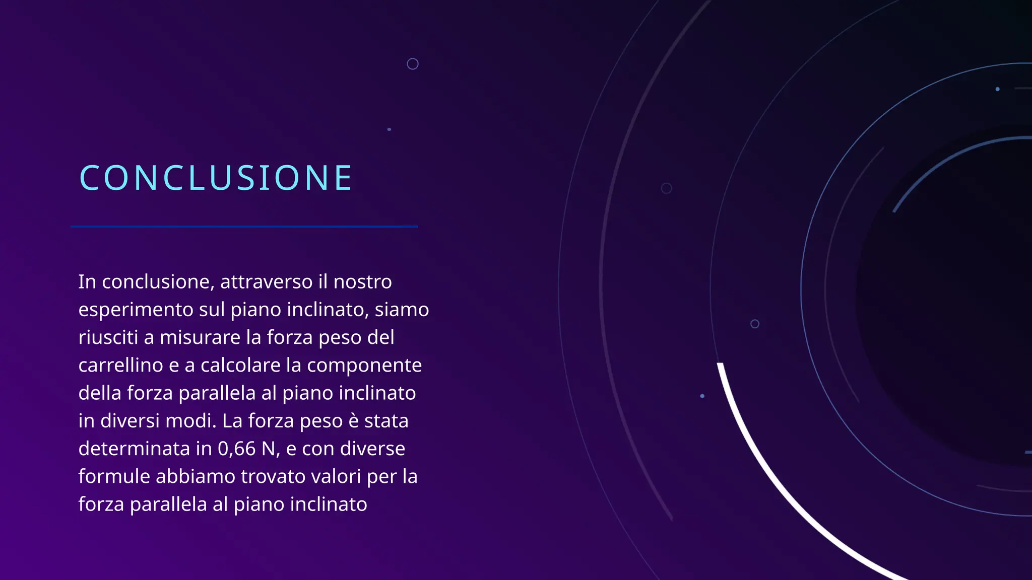 Relazione il piano inclinato di fisica laboratorio | PPTX