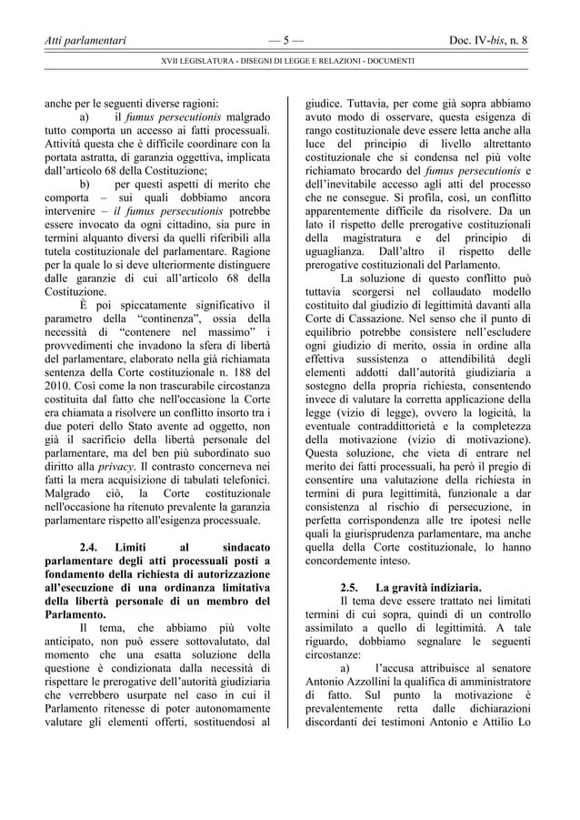 Relazione minoranza d'ascola | PDF