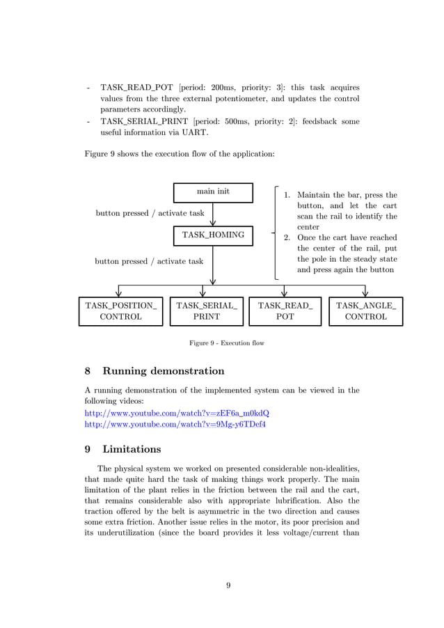 Real-time PID control of an inverted pendulum | PDF | Radio Control ...