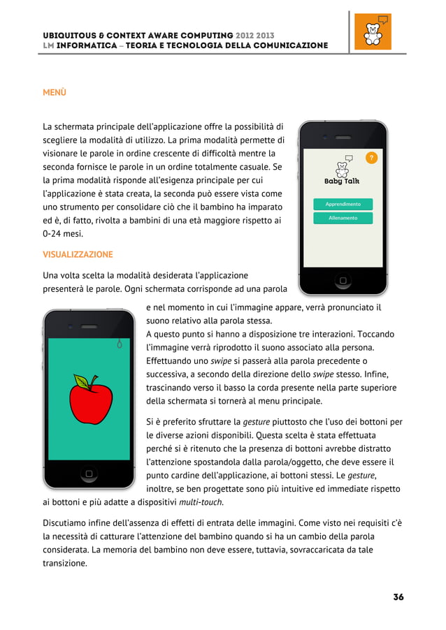 Relazione Ubiquitous e Context Aware Computing | PDF