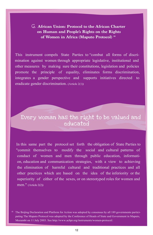 Religion, Culture and Tradition: Strengthening Efforts to Eradicate ...