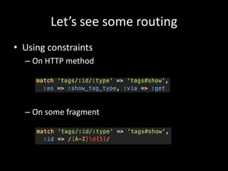 Relearning routes in Rails | PPT