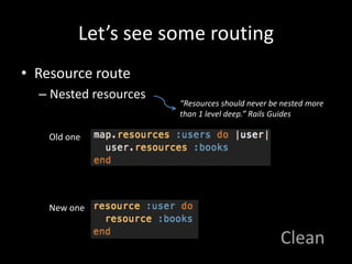 Relearning routes in Rails | PPT