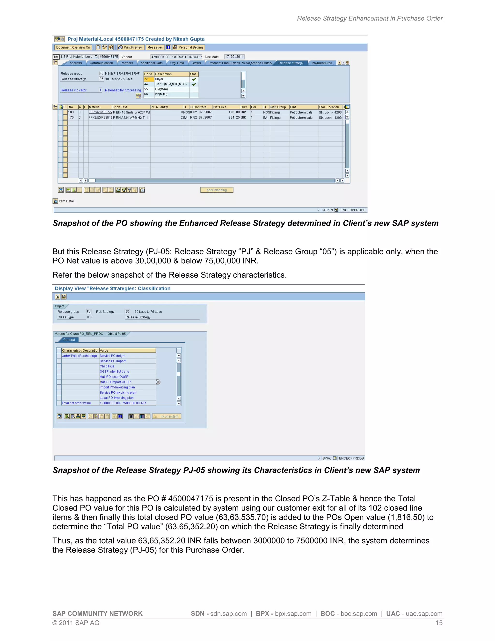 Release strategy-enhancement-in-purchase-order | PDF