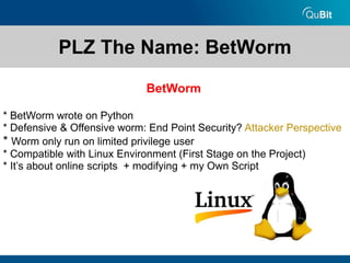 DTS Solution - Yehia Mamdouh - Release your pet worm on your ...