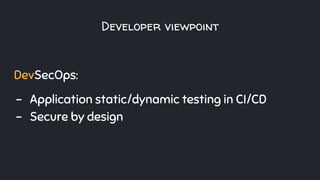 DevSecOps, The Good, Bad, and Ugly | PPT