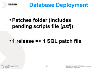 Release Management | PPS