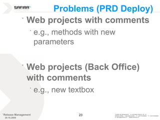 Release Management | PPS
