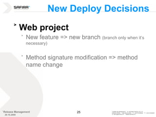 Release Management | PPS