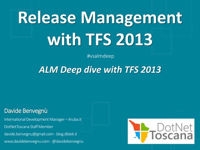 Release management with TFS 2013 | PPT