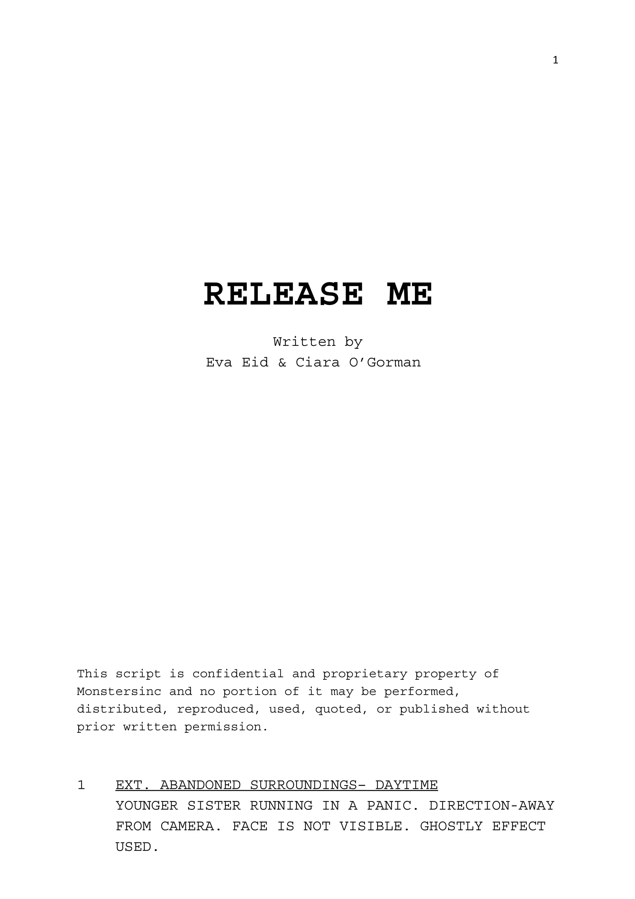 Release me script | ODT
