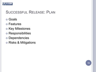 Release Management: Successful Software Releases Start with a Plan | PPTX
