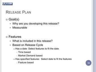 Release Management: Successful Software Releases Start with a Plan | PPTX