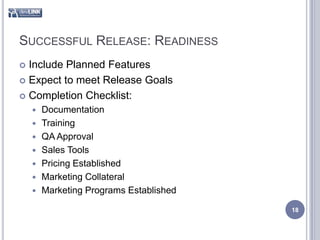 Release Management: Successful Software Releases Start with a Plan | PPTX