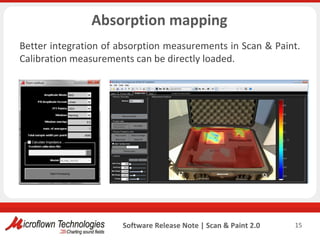 Release note: Scan&Paint 2.0 | PPT | Chemistry | Science