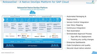 Native DevOps for SAP Cloud with ReleaseOwl | PPT