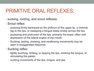 Release reflexes | PPTX