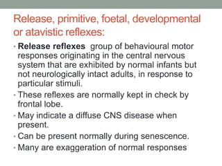 Release reflexes | PPTX